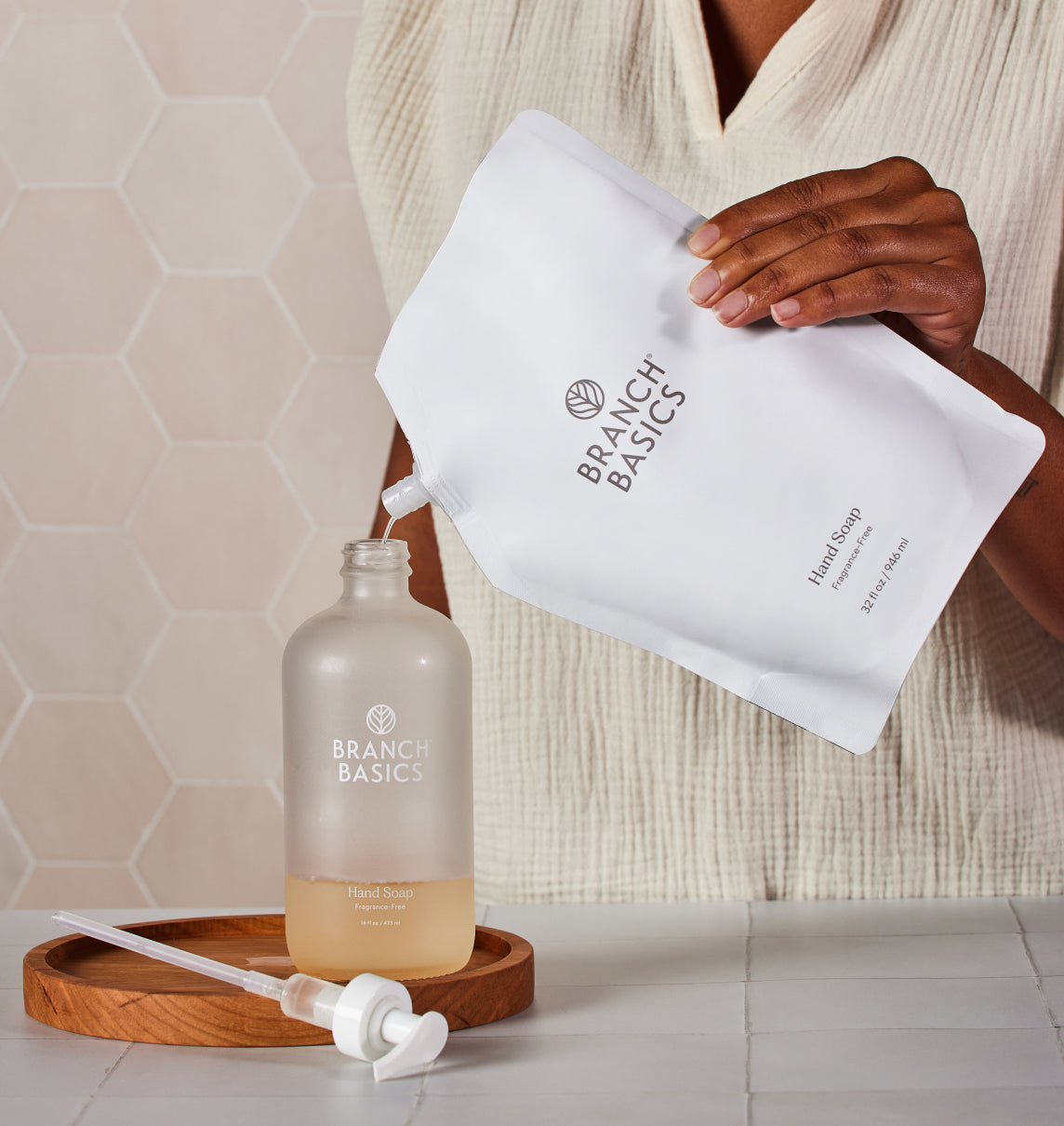 Gel Hand Soap: Human Safe Fragrance Free | Branch Basics